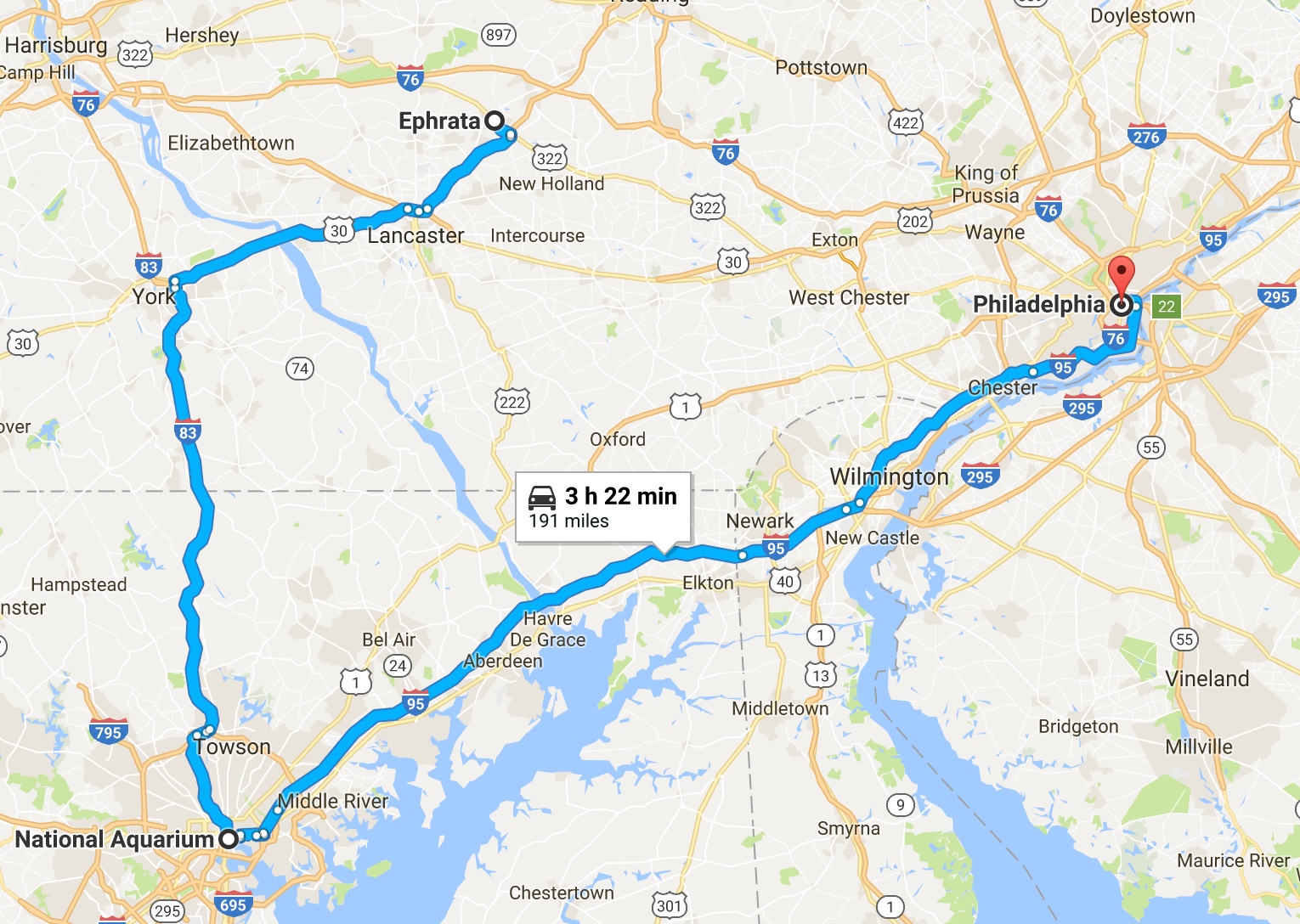 Road Trip Day 99 – Today’s Drive – John's Travel Blog